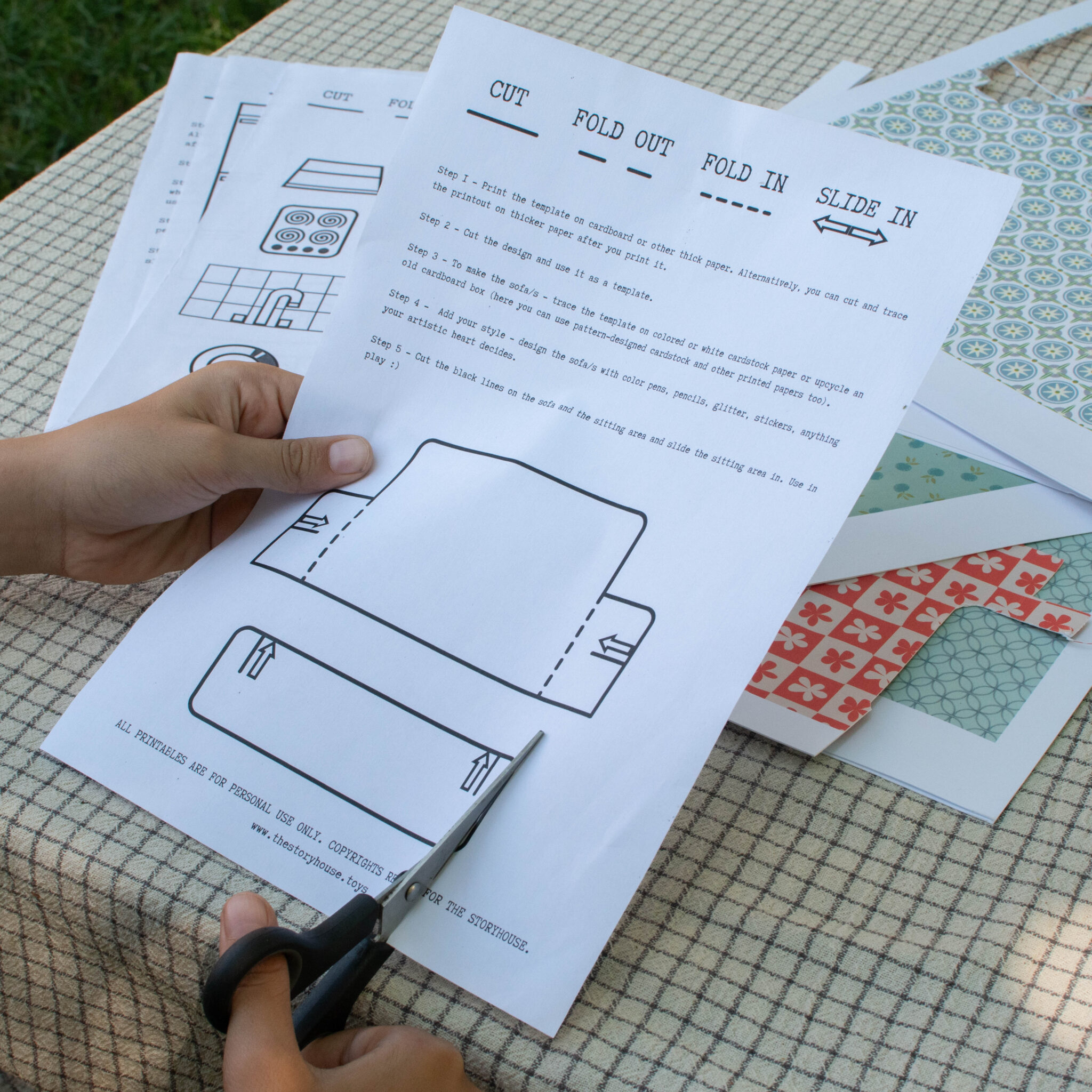 DIY Kitchen Unit Template - The Storyhouse